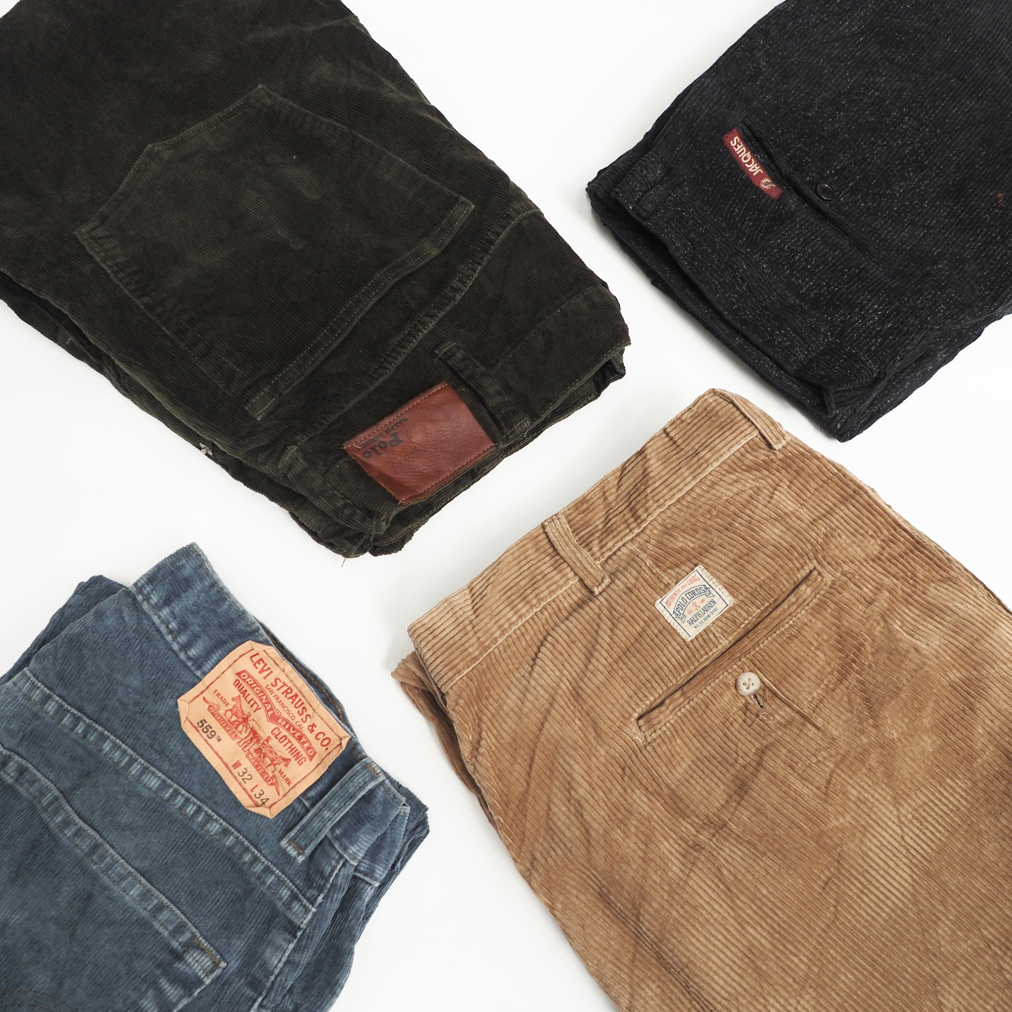 Vintage Men's Corduroy Pants 20KG Box – Rag King Vintage Wholesale